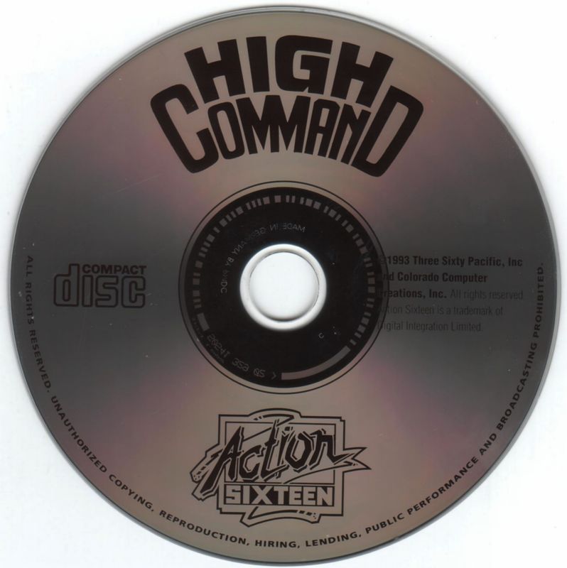 High Command: Europe 1939-'45 cover or packaging material - MobyGames