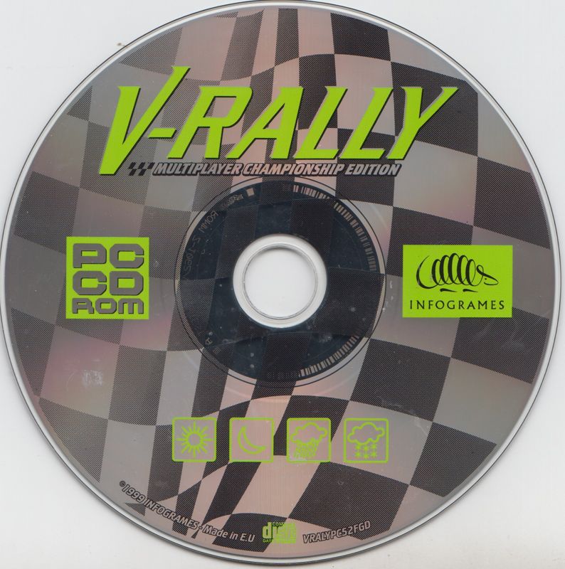 V-Rally: Edition 99 cover or packaging material - MobyGames
