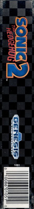 Sonic the Hedgehog 2 cover or packaging material - MobyGames