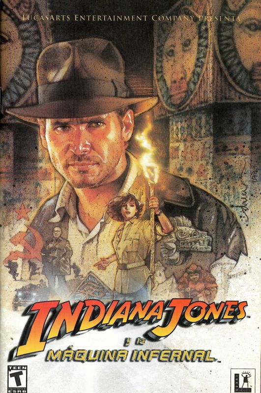 Indiana Jones and the Infernal Machine cover or packaging material ...