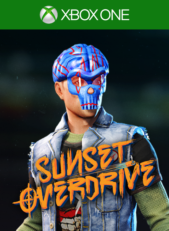 Sunset Overdrive: Grey Splatter Helmet - MobyGames