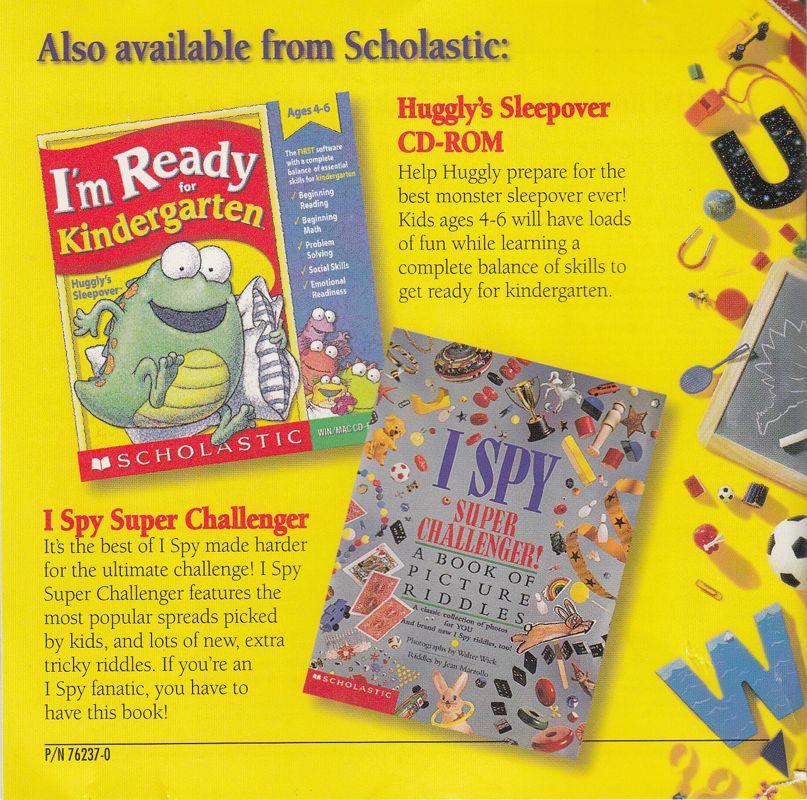 I Spy cover or packaging material - MobyGames