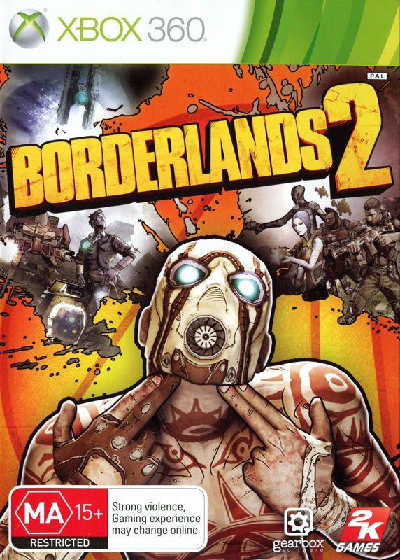 Borderlands 2 cover or packaging material - MobyGames
