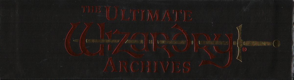 The Ultimate Wizardry Archives cover or packaging material - MobyGames