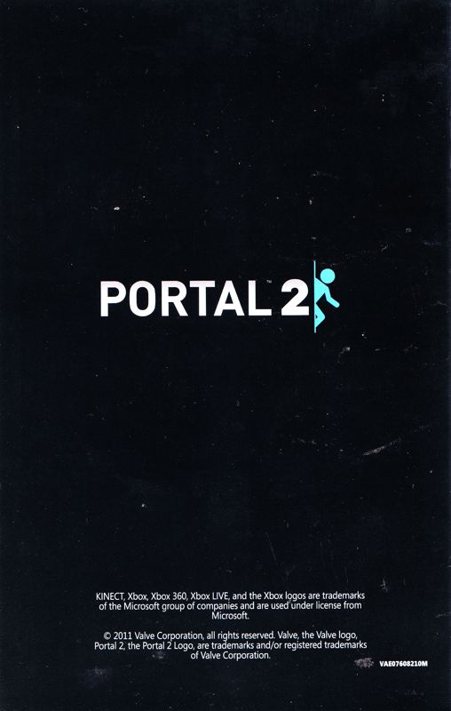 Portal 2 cover or packaging material - MobyGames