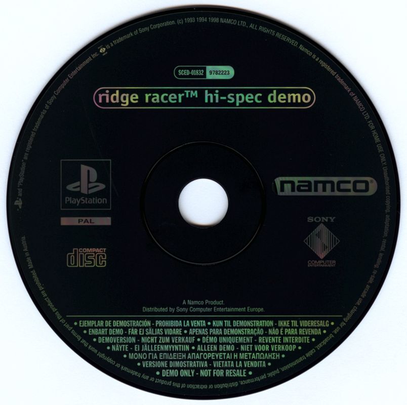 R4: Ridge Racer Type 4 cover or packaging material - MobyGames