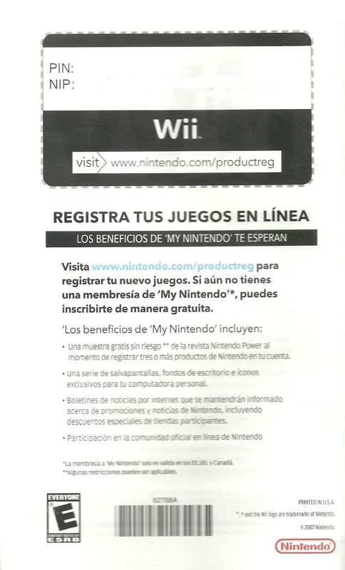 Wii Play cover or packaging material - MobyGames