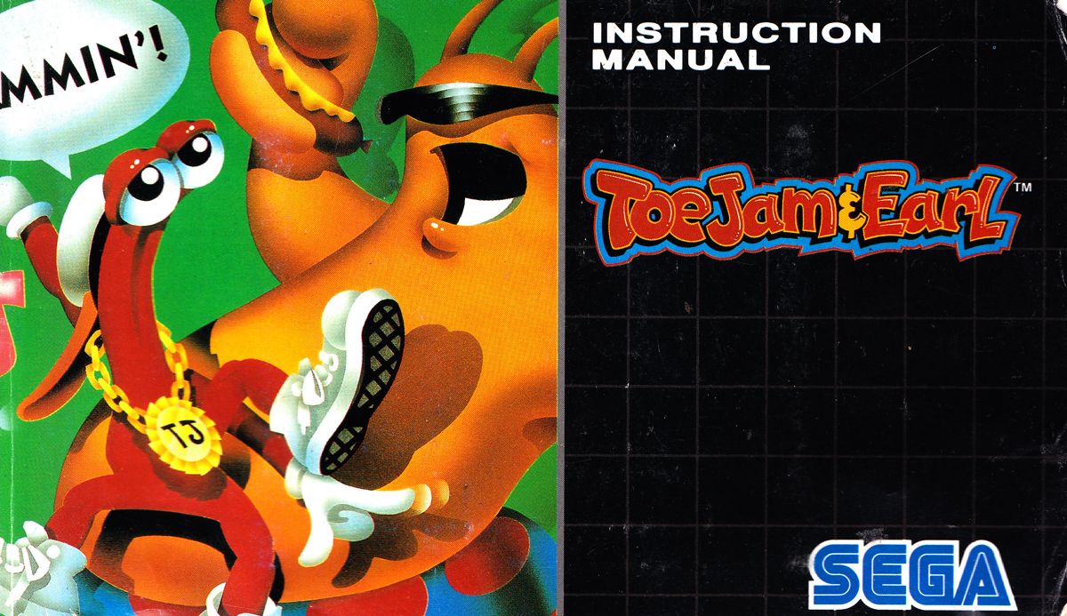 ToeJam & Earl cover or packaging material - MobyGames