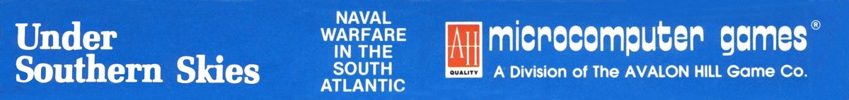 Under Southern Skies cover or packaging material - MobyGames