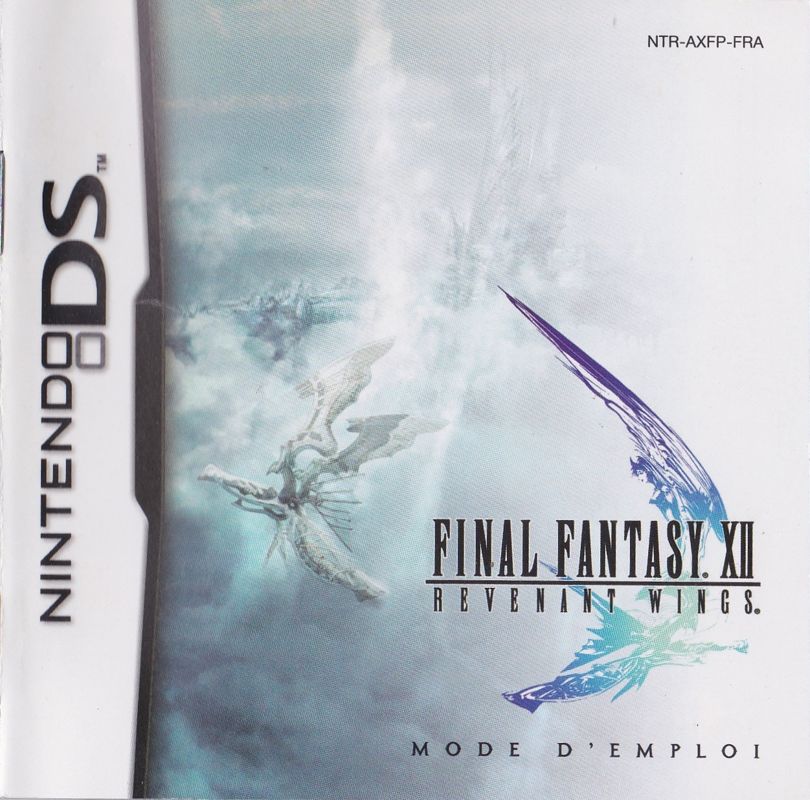 Final Fantasy XII: Revenant Wings cover or packaging material - MobyGames