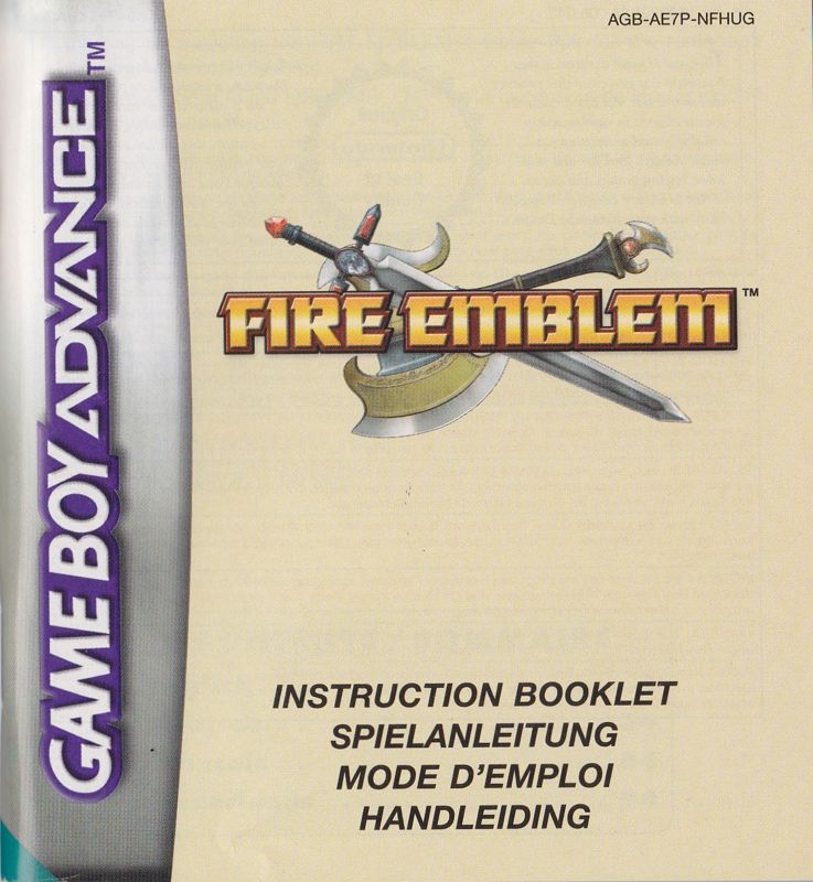 Fire Emblem cover or packaging material - MobyGames