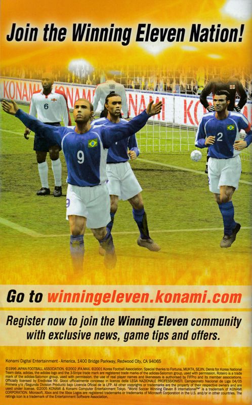 World Soccer: Winning Eleven 8 International cover or packaging ...