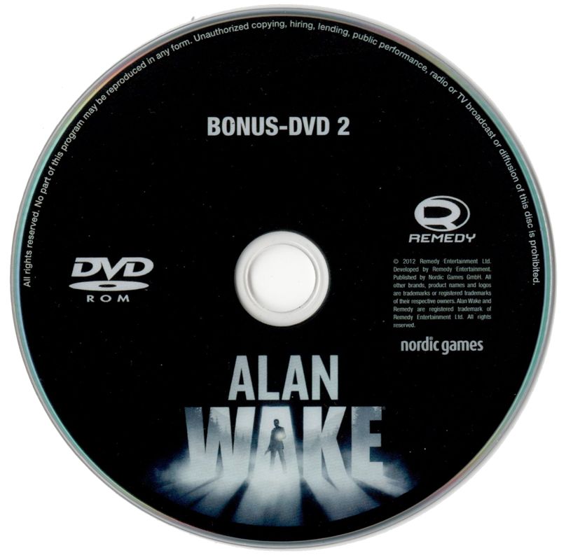 Alan Wake (Collector's Edition) cover or packaging material - MobyGames
