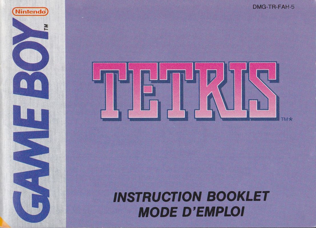 Tetris cover or packaging material - MobyGames