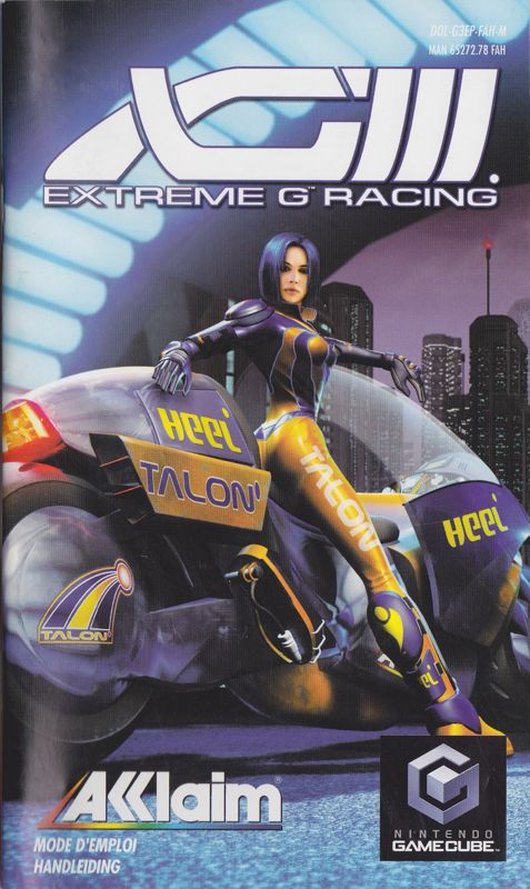 XGIII: Extreme G Racing cover or packaging material - MobyGames