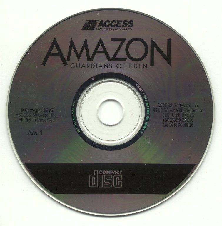 Amazon: Guardians of Eden cover or packaging material - MobyGames