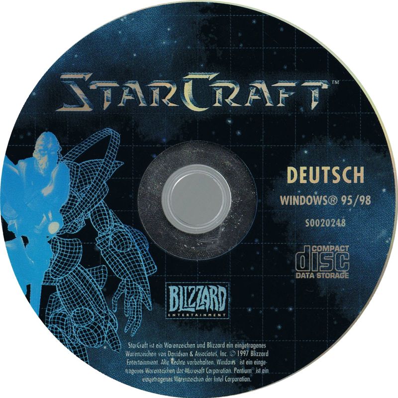 StarCraft cover or packaging material - MobyGames