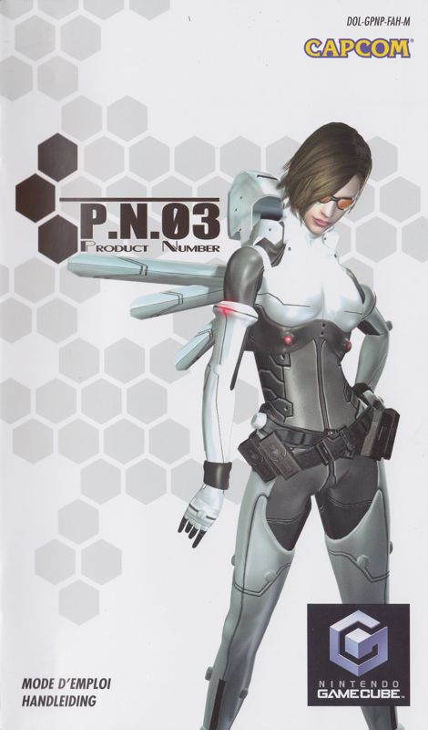 P.N.03 cover or packaging material - MobyGames