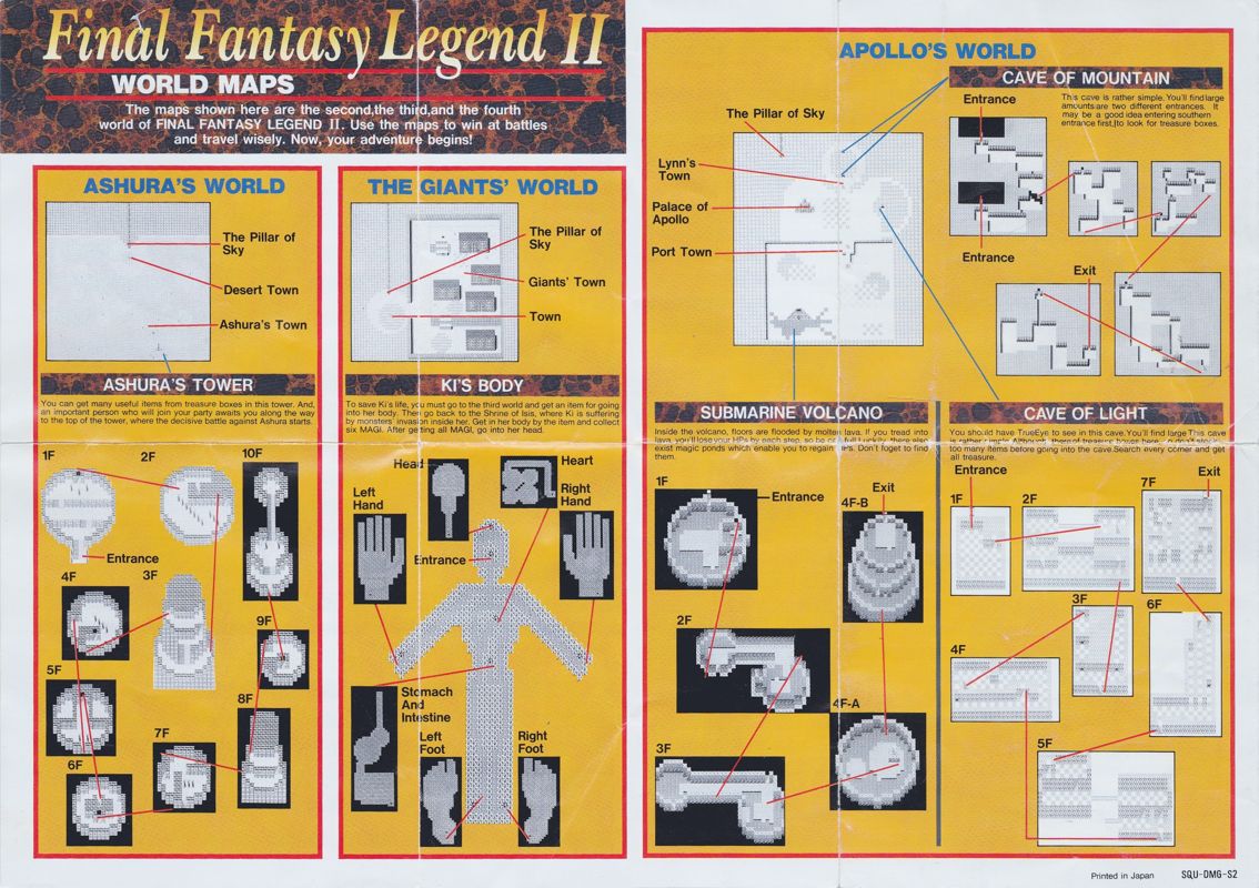 Final Fantasy Legend II cover or packaging material - MobyGames