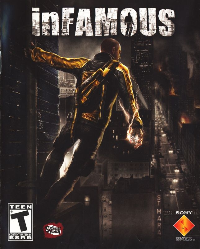 inFAMOUS cover or packaging material - MobyGames