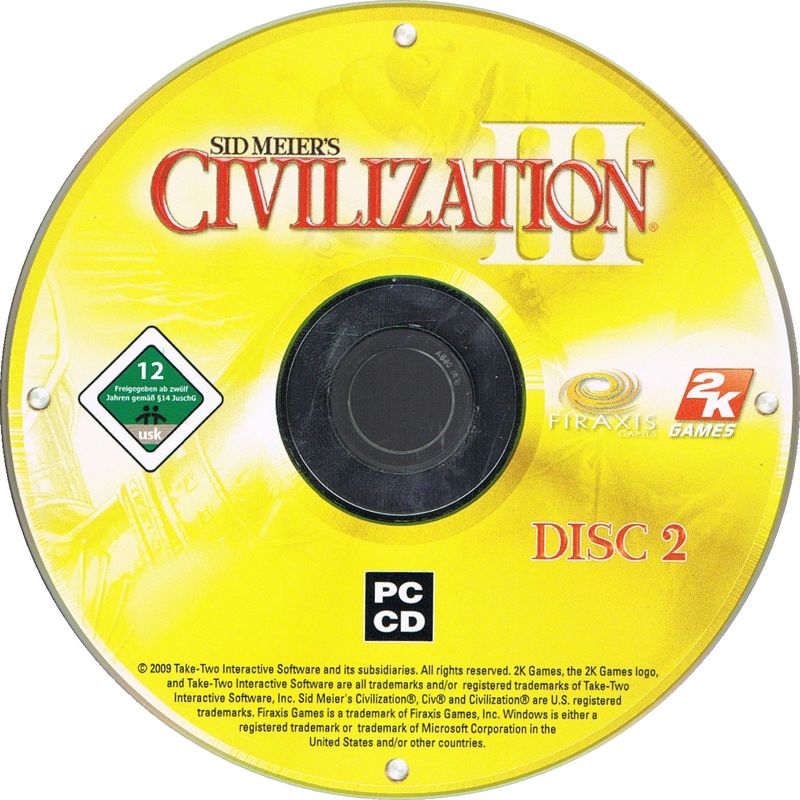 Sid Meier's Civilization III: Complete cover or packaging material ...
