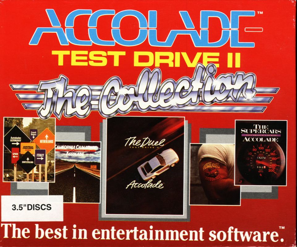 Test Drive II: The Collection cover or packaging material - MobyGames