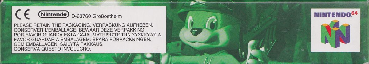 Conker's Bad Fur Day cover or packaging material - MobyGames