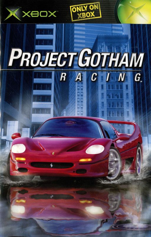 Project Gotham Racing cover or packaging material - MobyGames