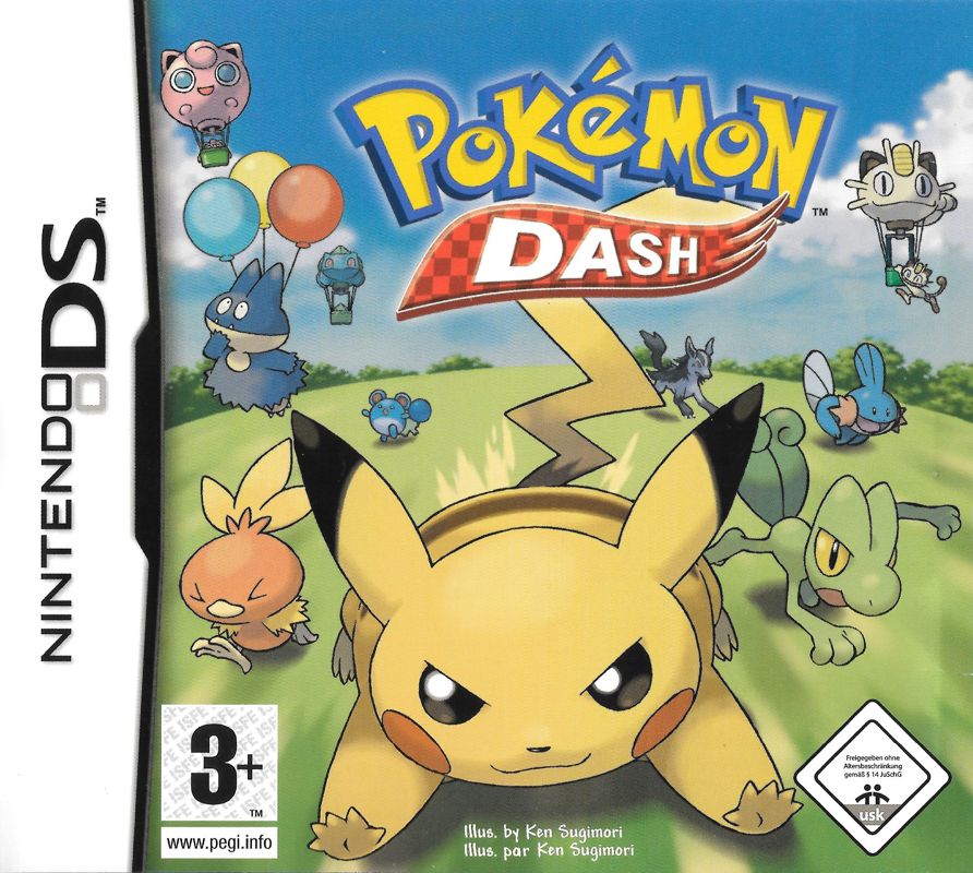 Pokémon Dash cover or packaging material - MobyGames