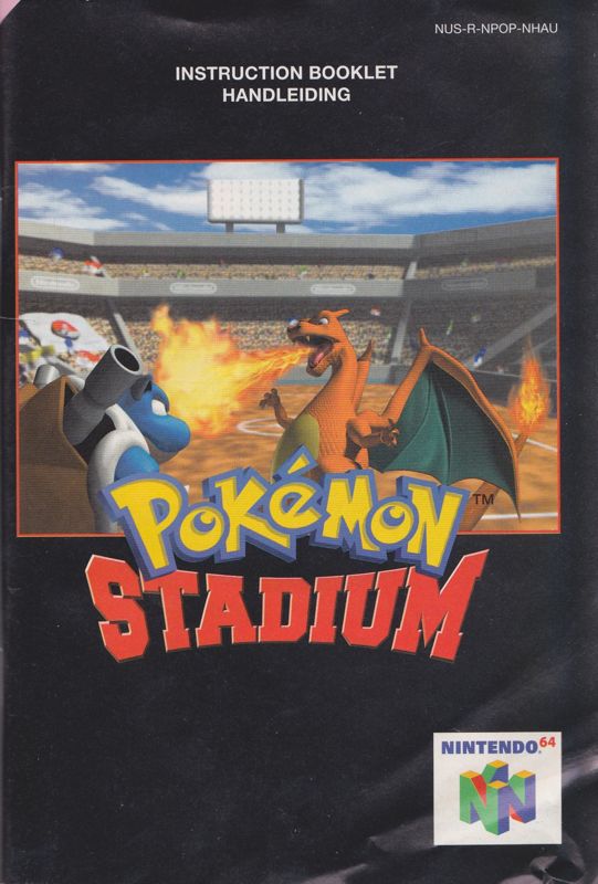 Pokémon Stadium cover or packaging material - MobyGames