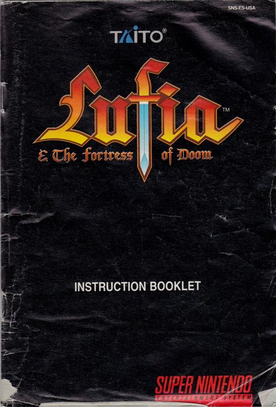 Lufia & the Fortress of Doom cover or packaging material - MobyGames