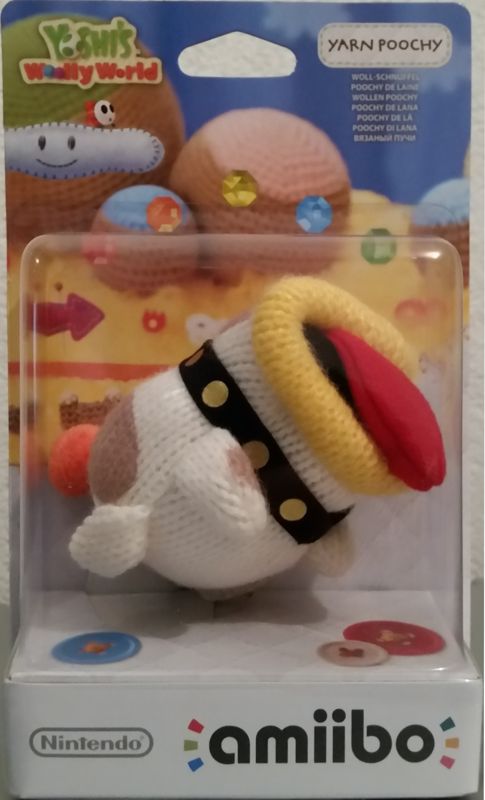 Poochy & Yoshi's Woolly World (Yarn Poochy Amiibo Bundle) cover or ...