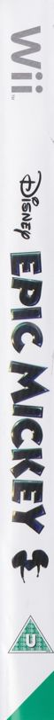 Disney Epic Mickey cover or packaging material - MobyGames
