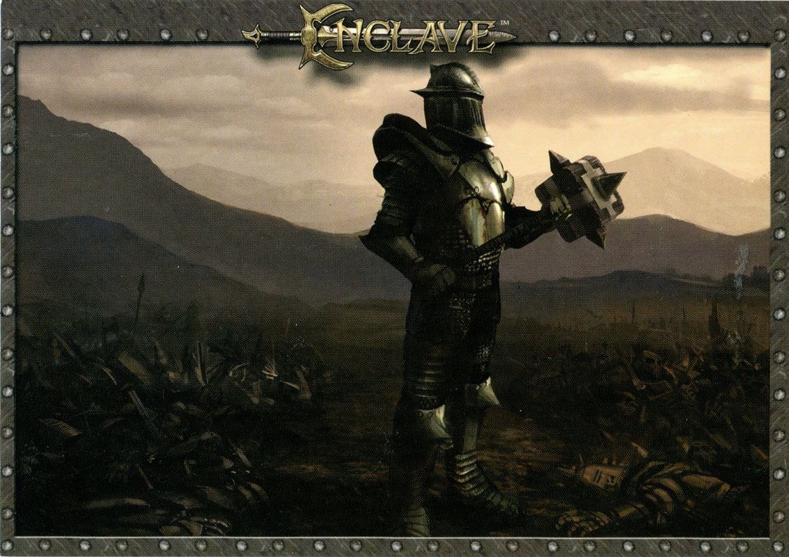 Enclave cover or packaging material - MobyGames