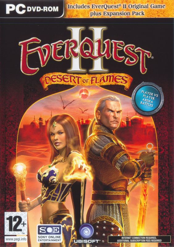 EverQuest II: Desert of Flames cover or packaging material - MobyGames