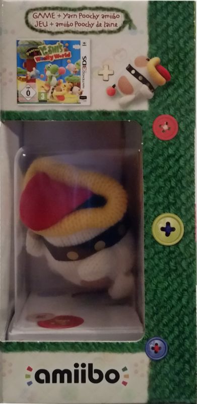 Poochy & Yoshi's Woolly World (Yarn Poochy Amiibo Bundle) cover or ...