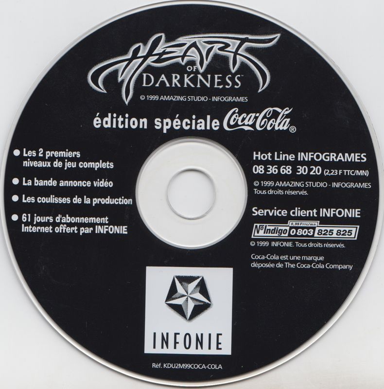 Heart of Darkness (édition spéciale Coca-Cola) cover or packaging ...