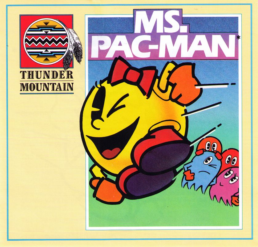 Ms. Pac-Man cover or packaging material - MobyGames