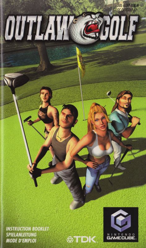 Outlaw Golf cover or packaging material - MobyGames
