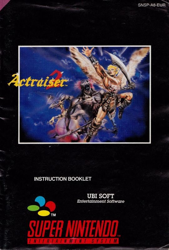 ActRaiser 2 cover or packaging material - MobyGames