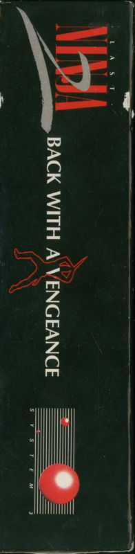 Last Ninja 2: Back with a Vengeance cover or packaging material - MobyGames