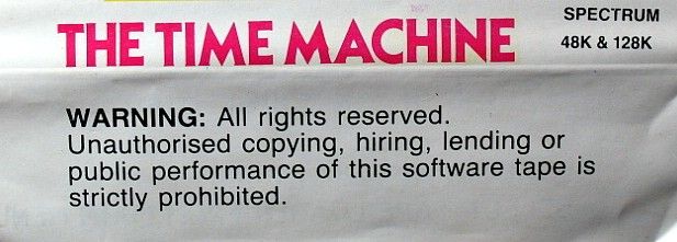 The Time Machine cover or packaging material - MobyGames