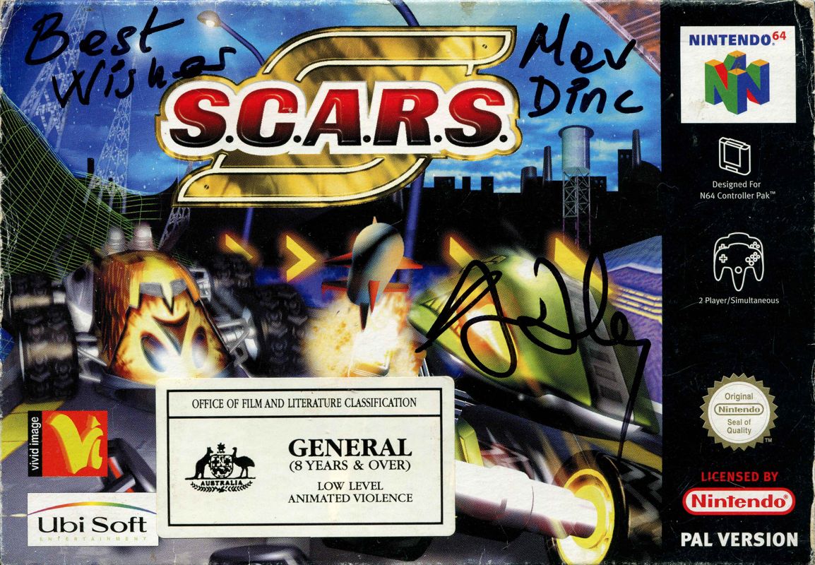 S.C.A.R.S. cover or packaging material - MobyGames