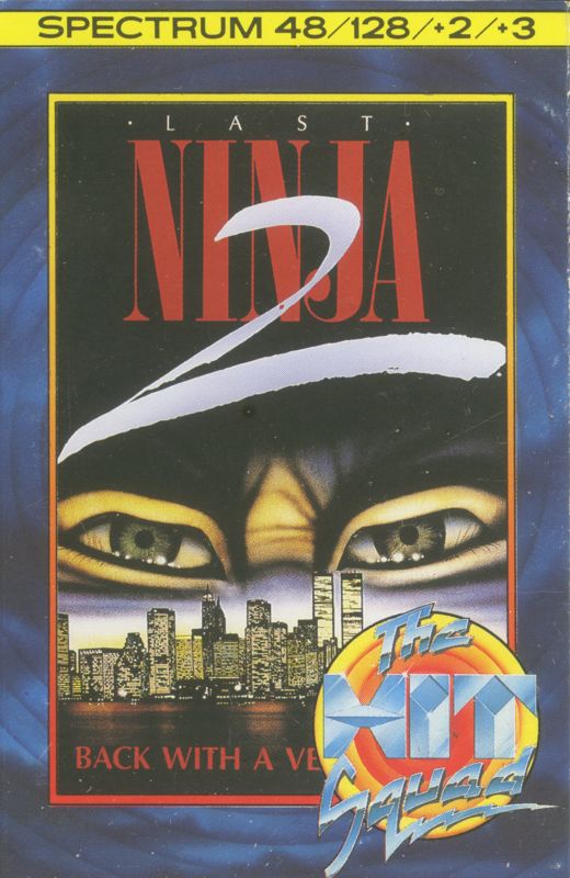 Last Ninja 2: Back with a Vengeance cover or packaging material - MobyGames