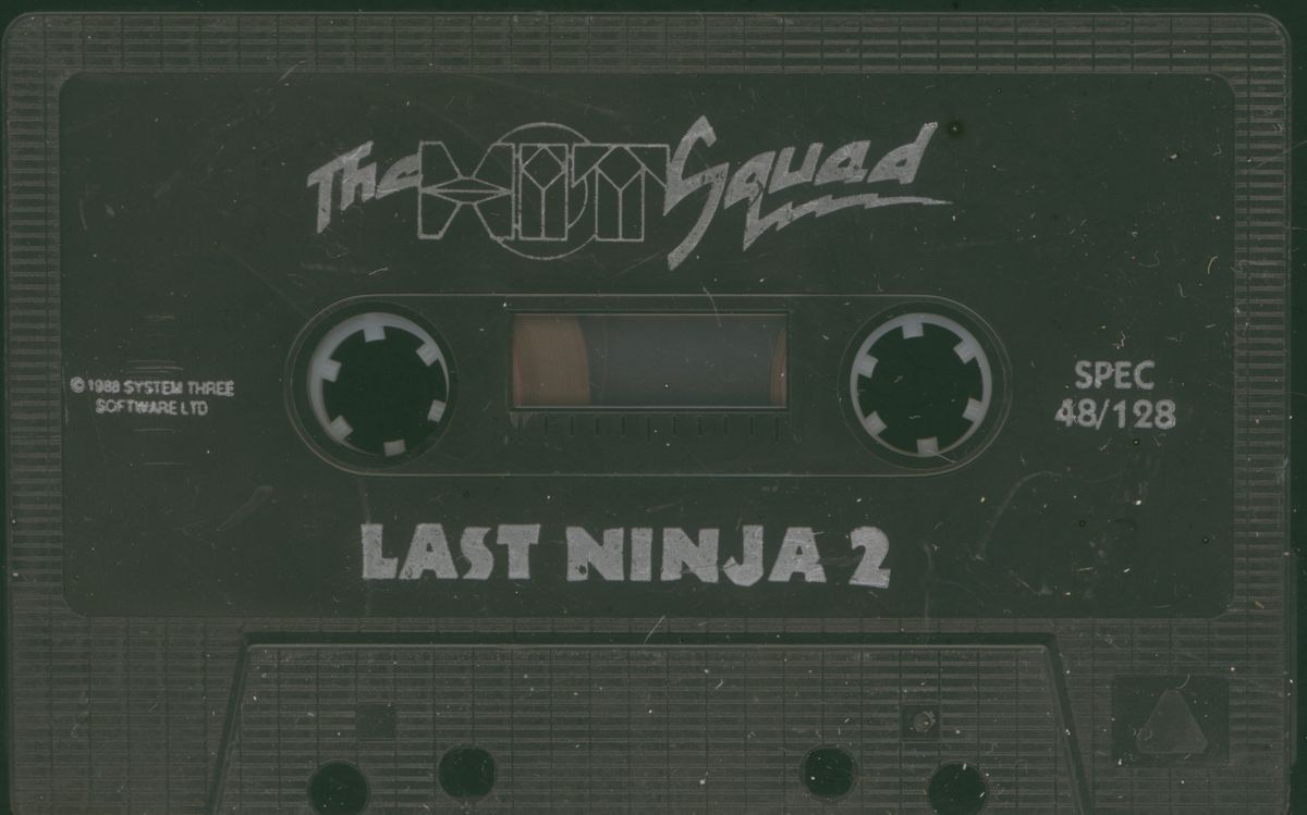 Last Ninja 2: Back with a Vengeance cover or packaging material - MobyGames
