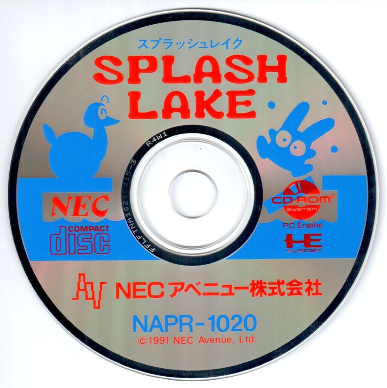 Splash Lake cover or packaging material - MobyGames