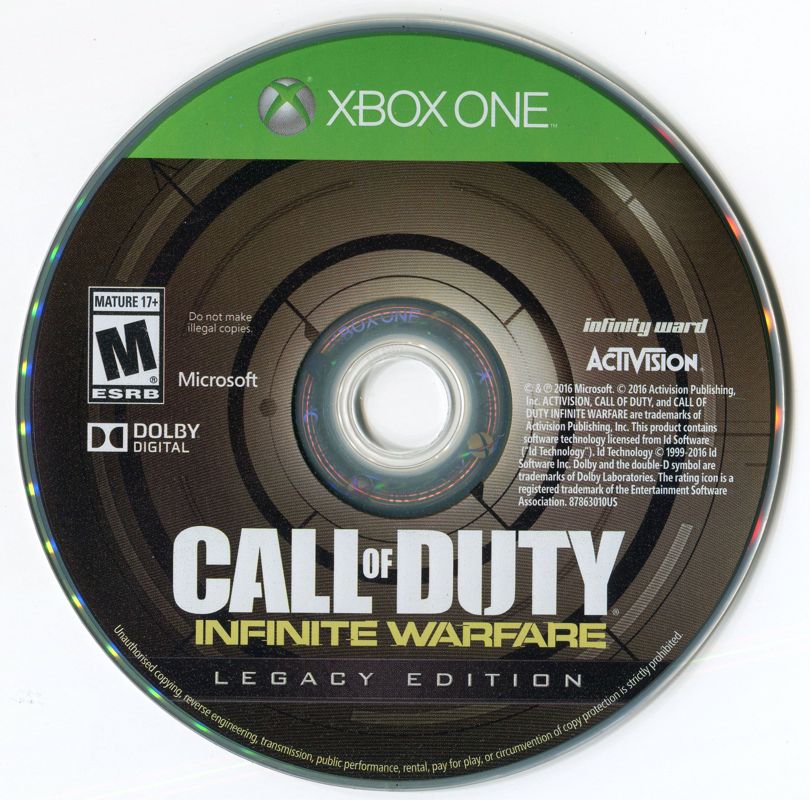 Call of Duty: Infinite Warfare (Legacy Edition) cover or packaging ...