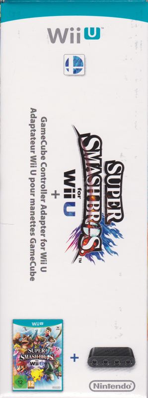 Super Smash Bros. for Wii U (GameCube Adapter Bundle) cover or ...