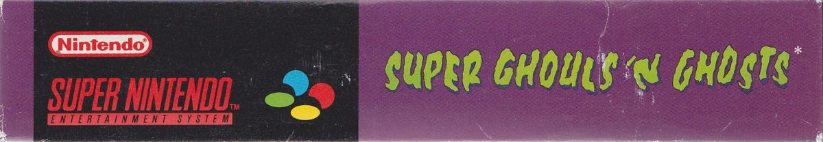 Super Ghouls 'N Ghosts cover or packaging material - MobyGames