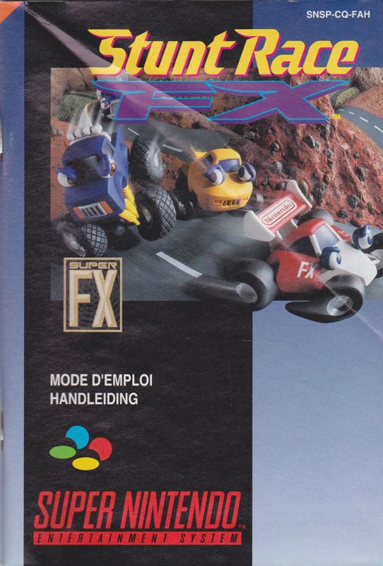 Stunt Race FX cover or packaging material - MobyGames